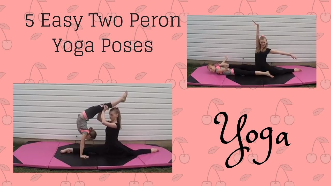 5 Easy Two Person Acro Poses - YouTube