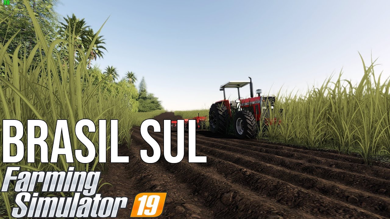 MAPA(BRASIL SUL)ABRINDO TERRENOS FARMING SIMULATOR 2019 - YouTube
