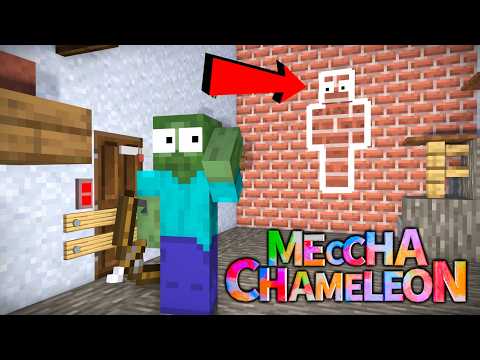 MECCHA CHAMELEON CHALLENGE IN GRANNY'S HOUSE - GeorgeRgames Animation