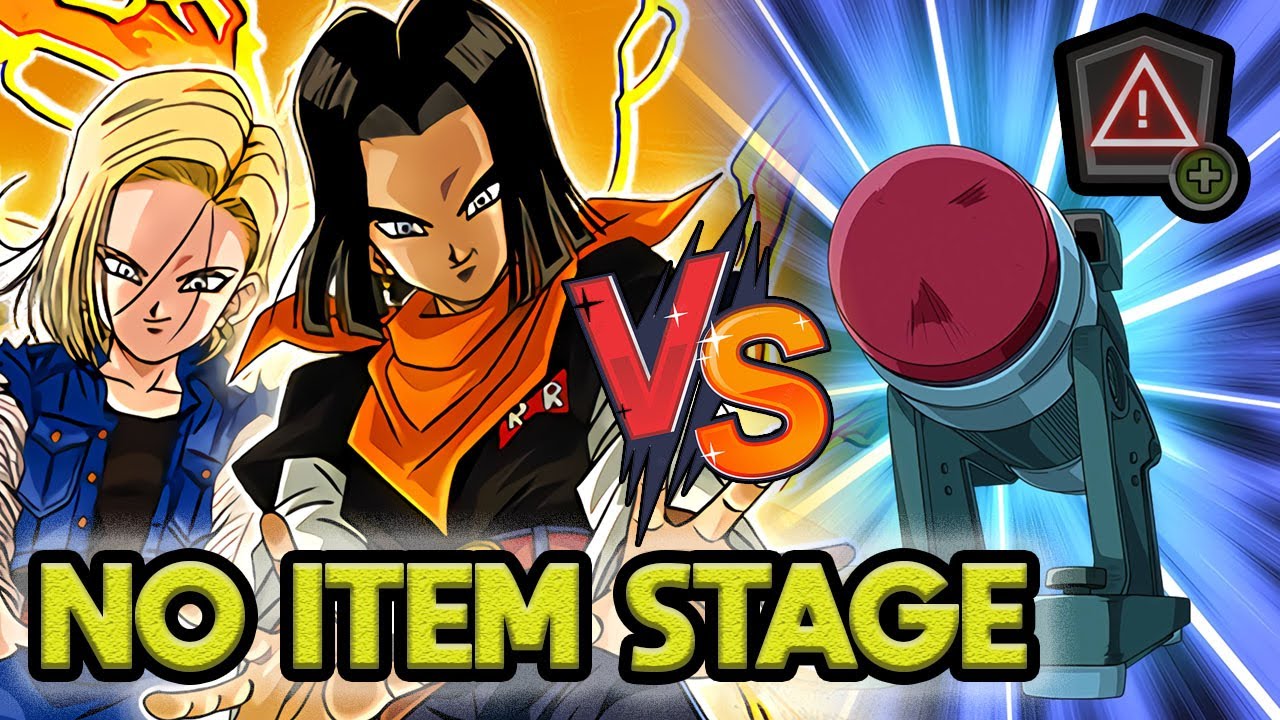 TEQ FUTURE ANDROIDS 17 & 18 VS NO ITEM PUNCHING MACHINE! Dragon Ball Z ...