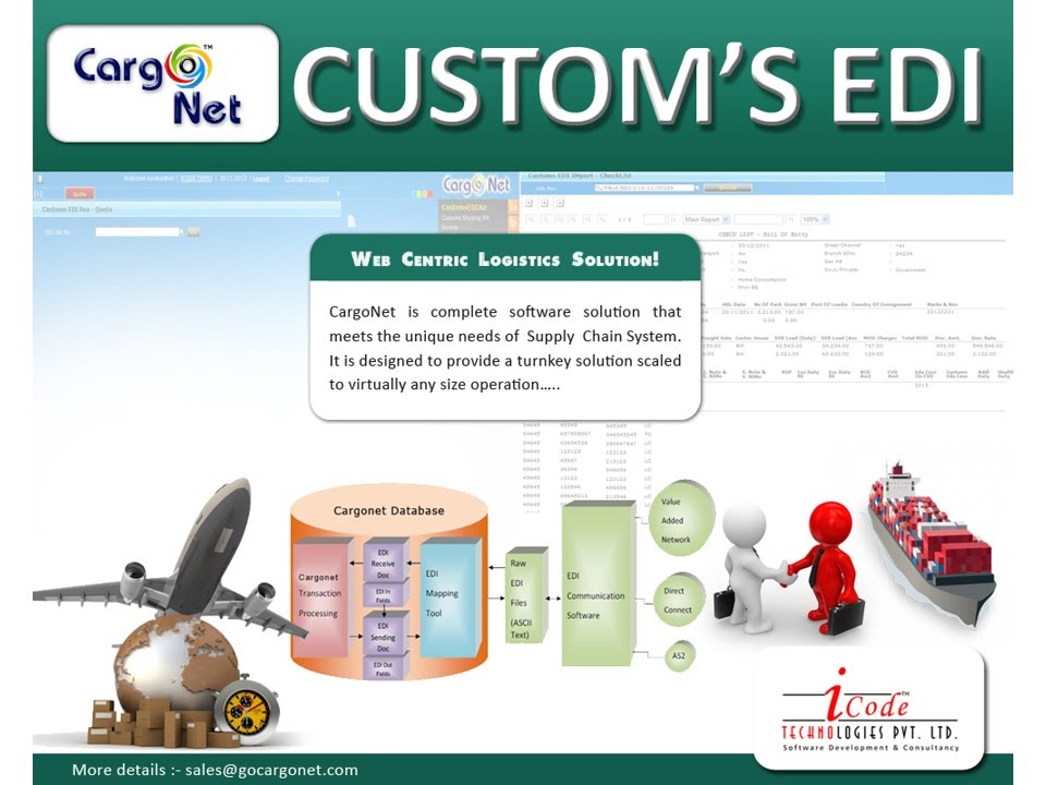 Logistics software /Logistics ERP - Cargo Net - Customs EDI Logistics ...