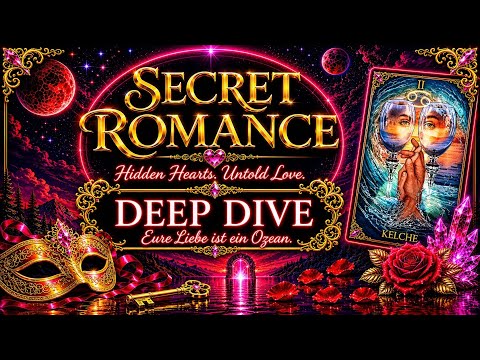 🔥🌹🎭 SECRET ROMANCE | HEIMLICHE LIEBE ❤️‍🔥 DEEP DIVE | EURE LIEBE ist ein OZEAN ❤️‍🔥 Tarot Orakel