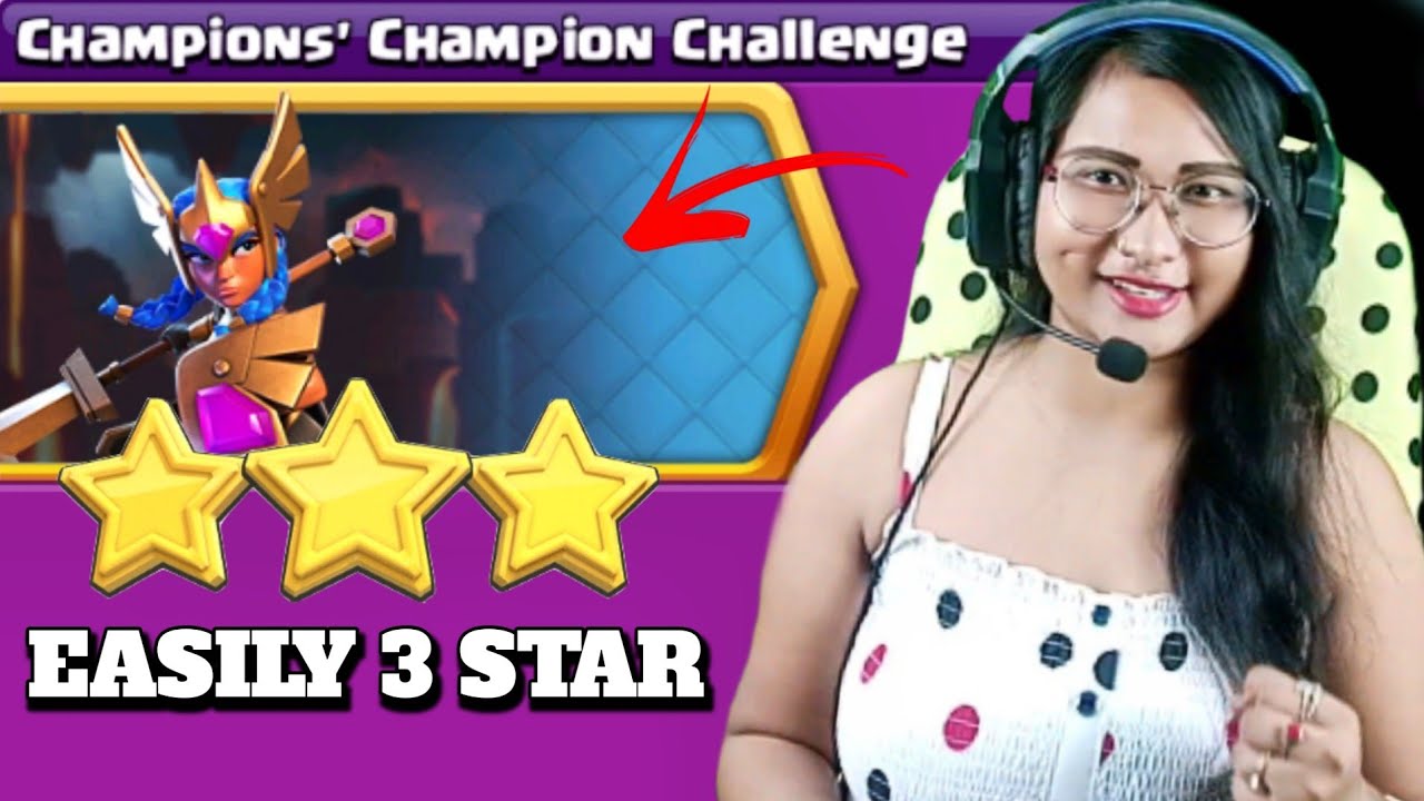 How To 3 Star Champions' Champion Challenge! 3 Star Champions' Champion ...