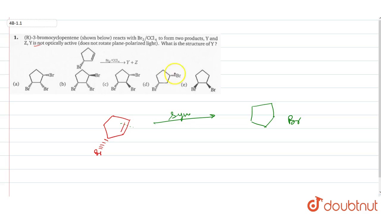 3 Bromocyclopentene