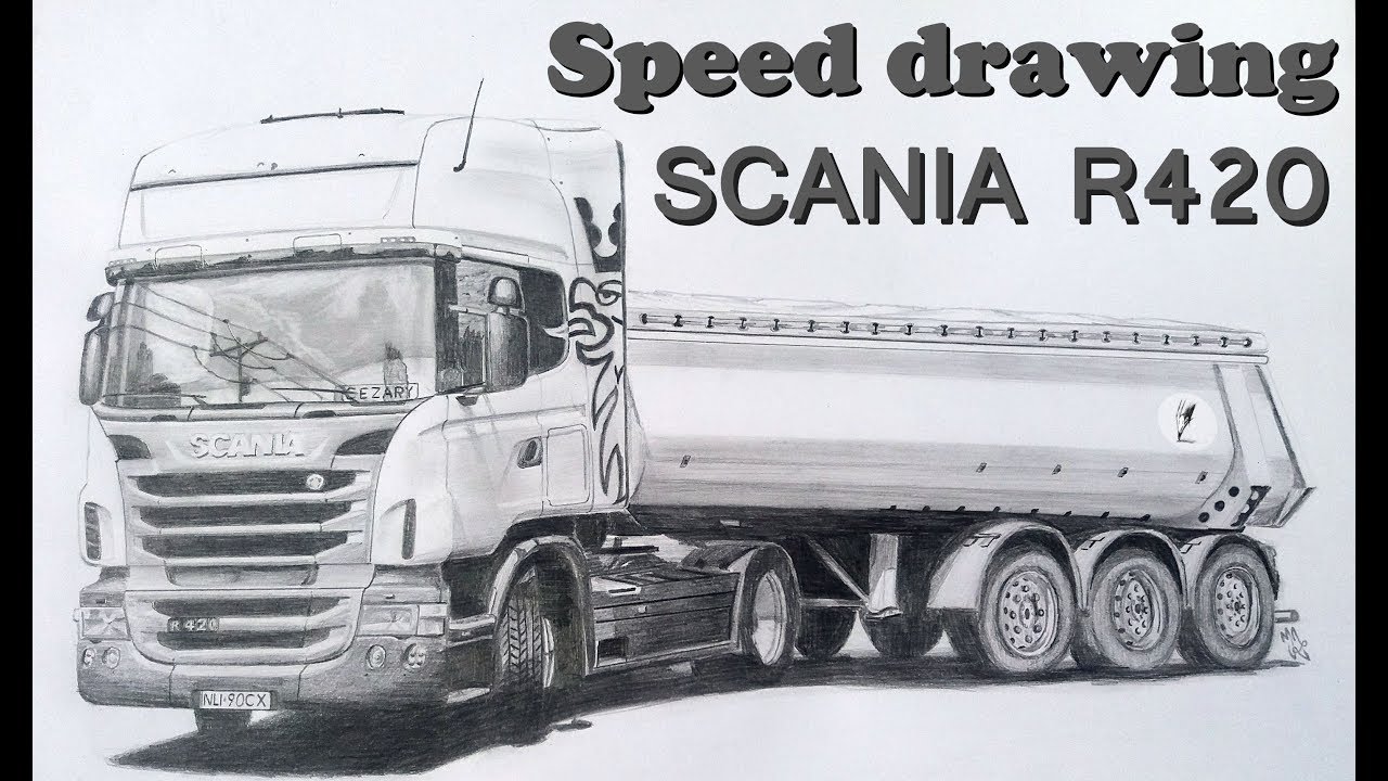 How To Draw A Scania Truck at Denise Hochstetler blog