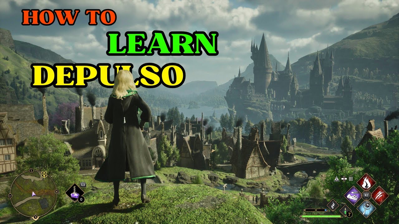 Hogwarts Legacy - How To Learn Depulso Spell (Professor Sharp's ...
