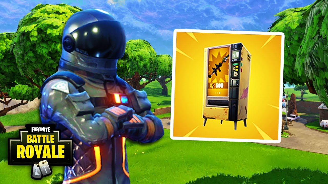 New Vending Machines In Fortnite Battle Royale! (DLC Update) - YouTube