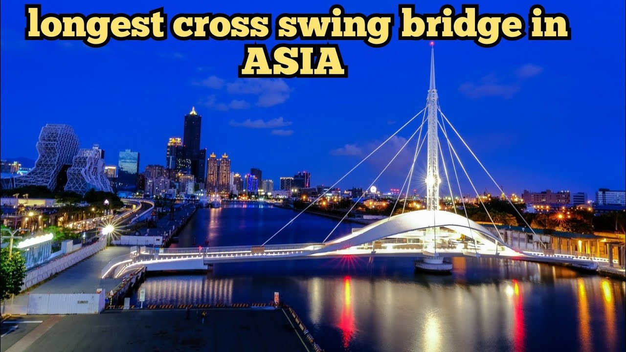 LONGEST SWING BRIDGE IN ASIA FOUND IN TAIWAN - YouTube