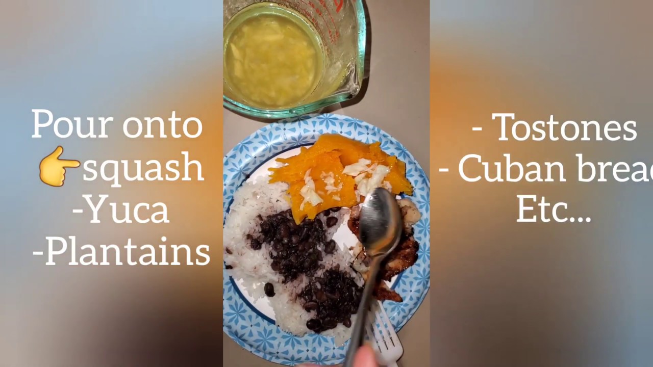 Easy Cooking Cuban How to make authentic Mojo Recipe garlic mojo ...