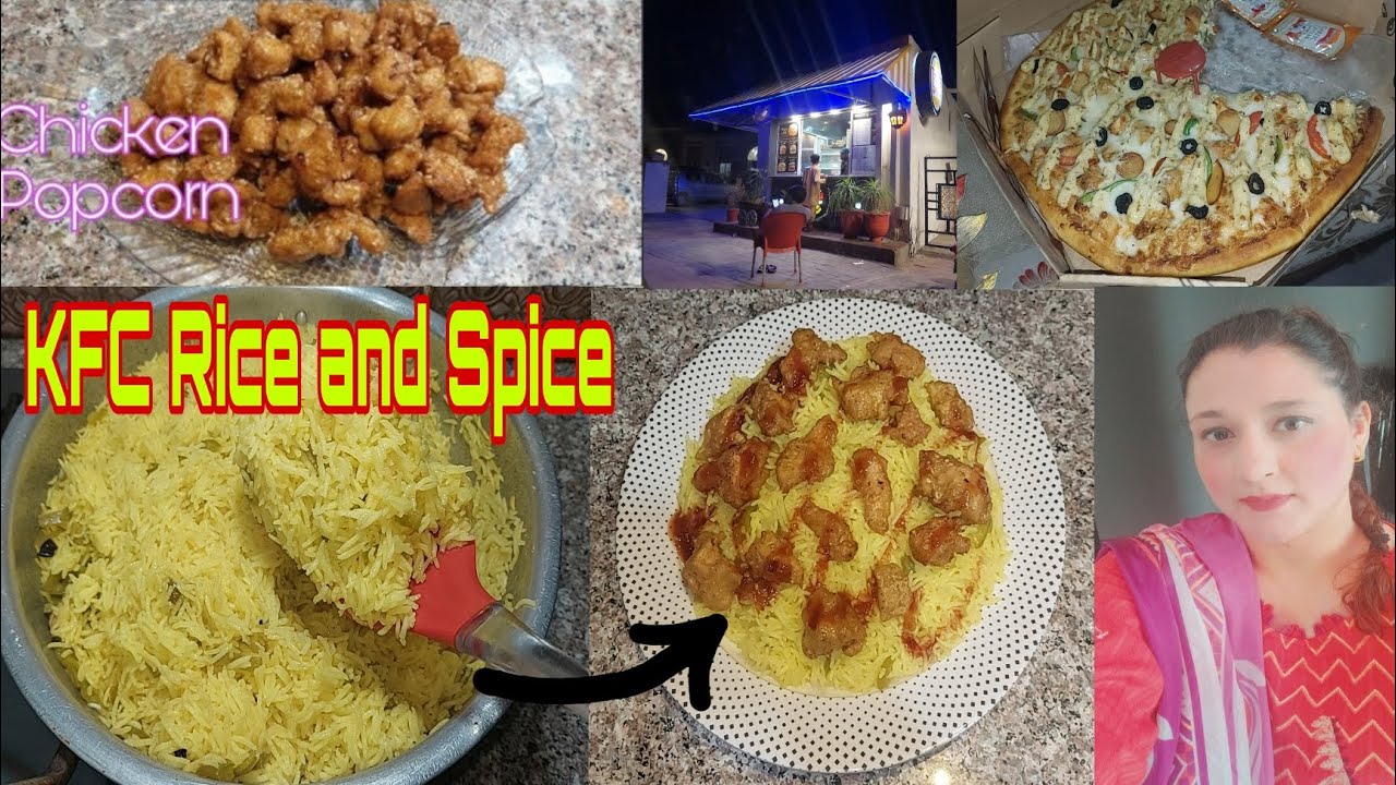 Rice and Spice Kfc Authentic Style Recipe | Husband Ny Mjhy Surprise ...