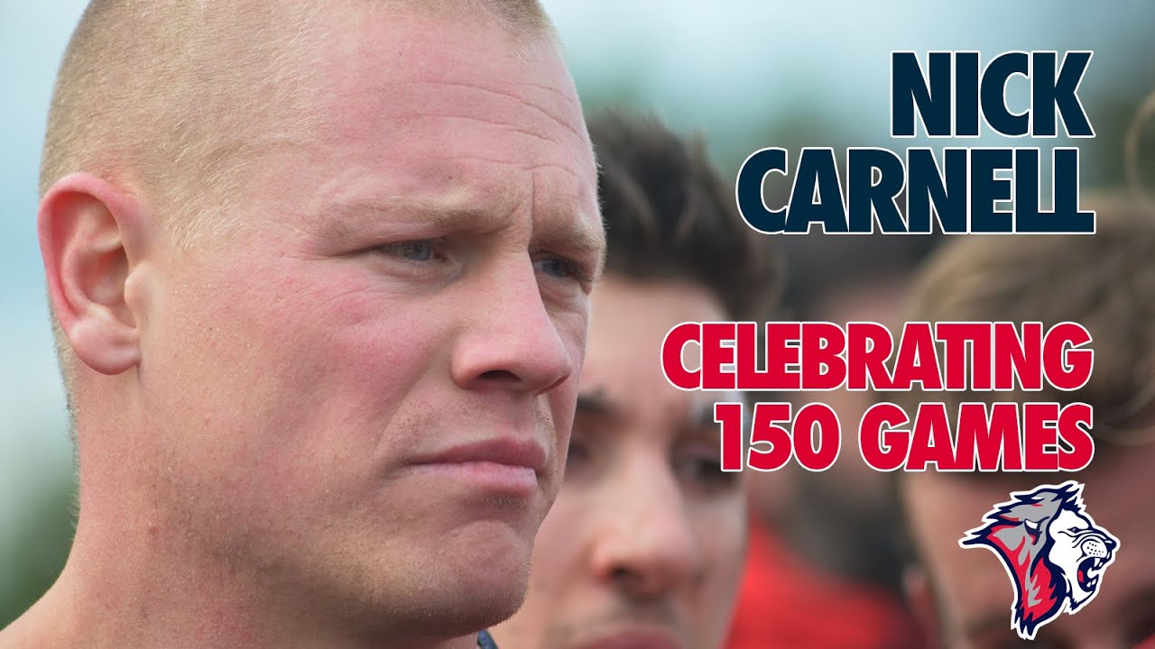 Nick Carnell - Celebrating 150 Games - YouTube