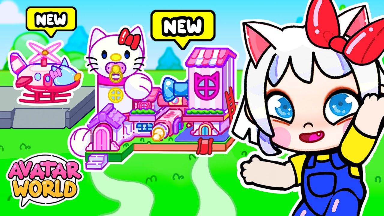 Hello Kitty, Куроми и Май Мелоди Открыли Детский Сад! Новая Локация в ...