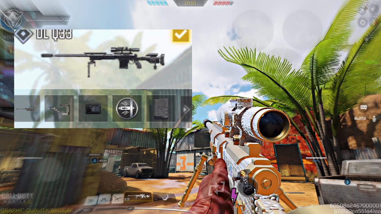 This Is Why Ilove Using DLQ33 Sniper in SnD |CODM Montage - YouTube