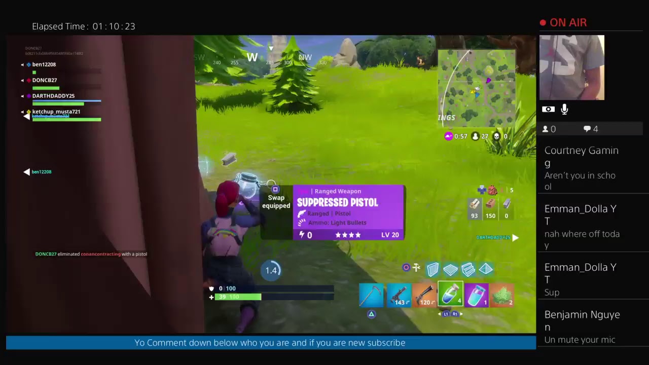 Fortnite join the fun!( Interactive Streamer)Sneaky Silencers - YouTube