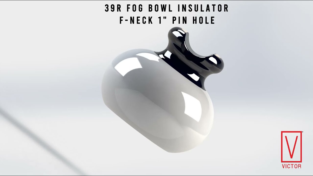Victor Insulators - Fog Bowls - YouTube