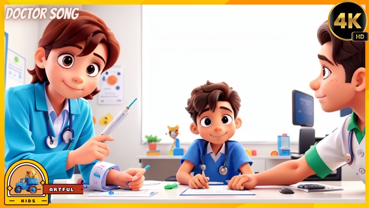 Doctor Checkup Song For Kids | Artful Animations - YouTube