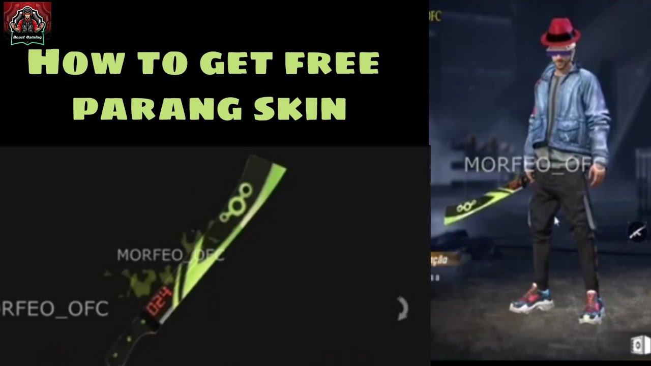 New free parang skin Rampage event | How to get free parang skin - Free ...
