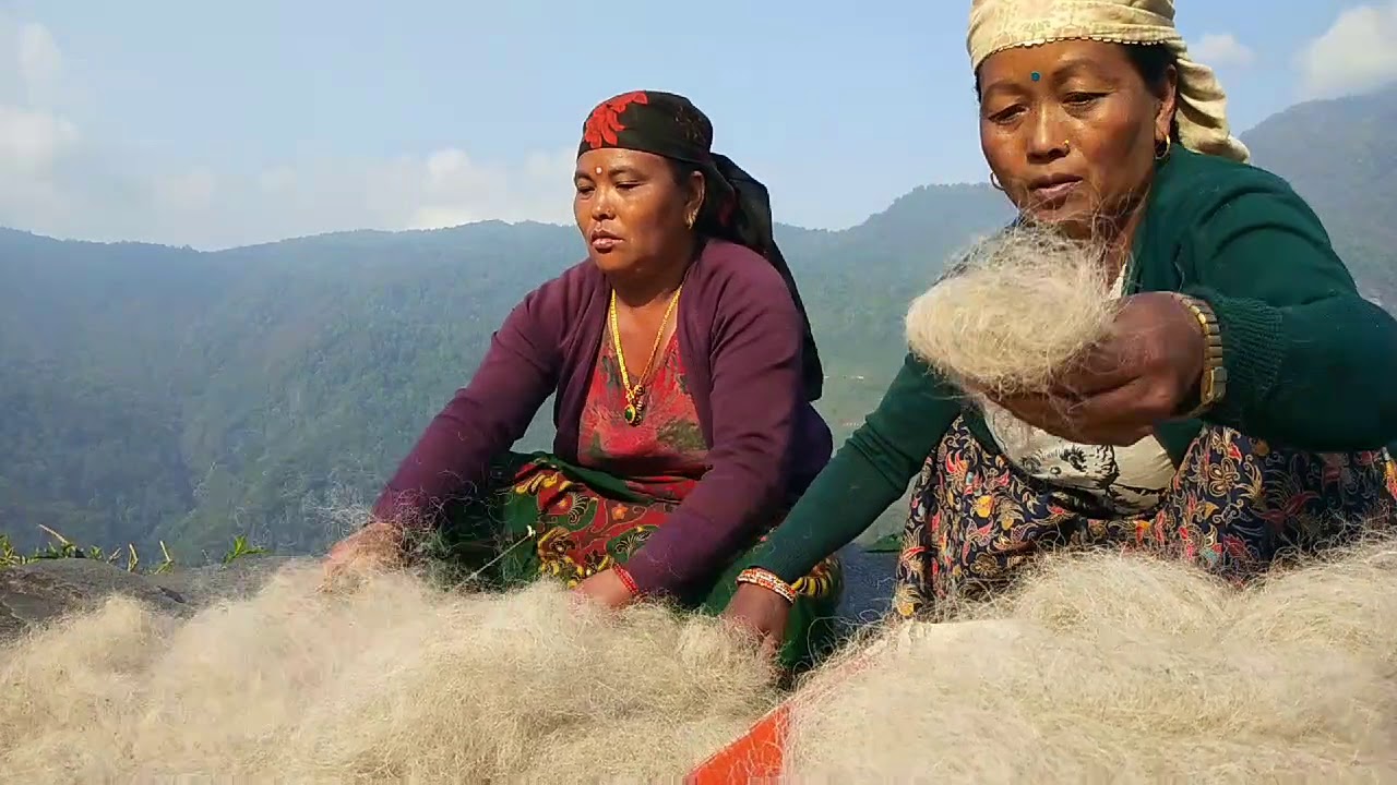 Process of MakingTraditional Bakkhu - YouTube