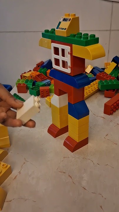 How To Build a Lego Transformer Robot Puzzle /Building Blocks /ASMR Building blocks /DIY #lego ...