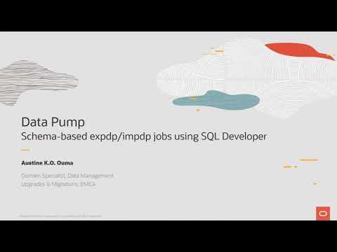 Schema Based Oracle SQL Developer Data Pump Jobs - YouTube