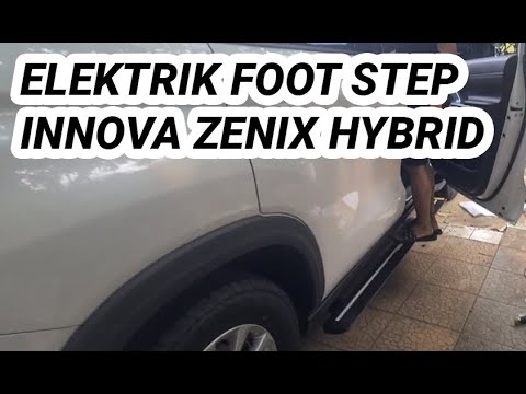 Pasang Foot Step Elektrik Innova Zenix Hybrid - YouTube