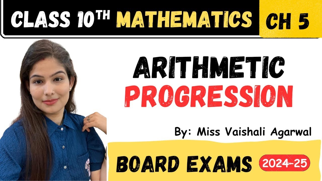 Arithmetic progression - YouTube