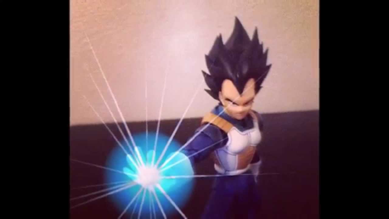 Blue Ki Blast SSJ9K - DBZ Stop Motion Tribute - YouTube