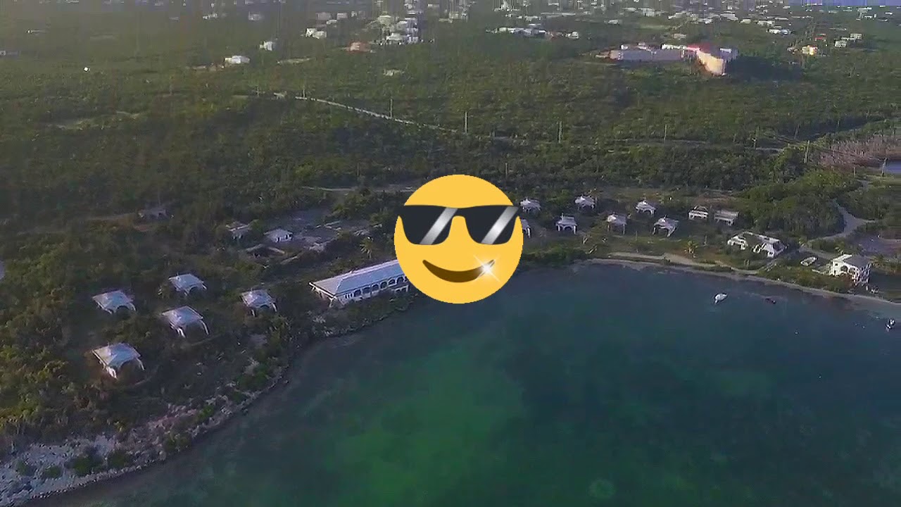 Cinnamon Reef view Anguilla w.I. by mavic pro platinum - YouTube