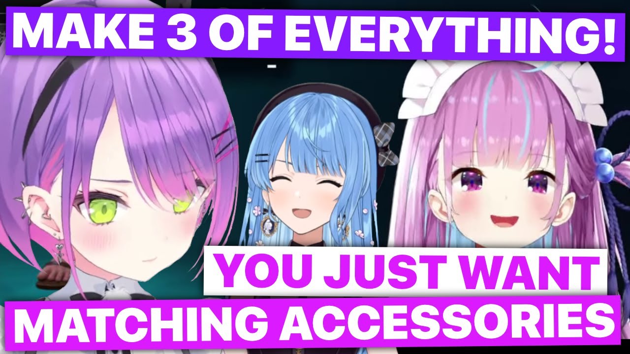 Aqua Makes Fun Of Towa For Wanting Matching Accessories With StartEnd (Hololive) [Eng Subs ...