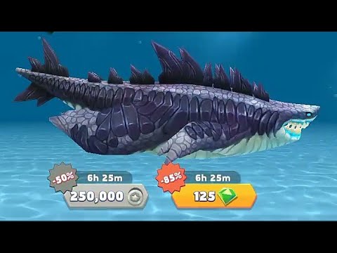 Hungry Shark Evolution - Giant Monster Enemy Sharknarok New Shark ...