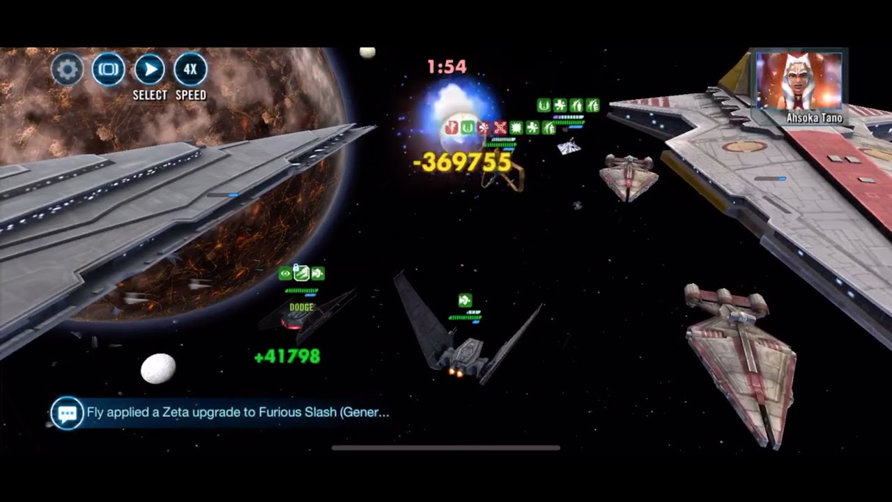 SWGOH Finalizer Beats Negotiator - YouTube