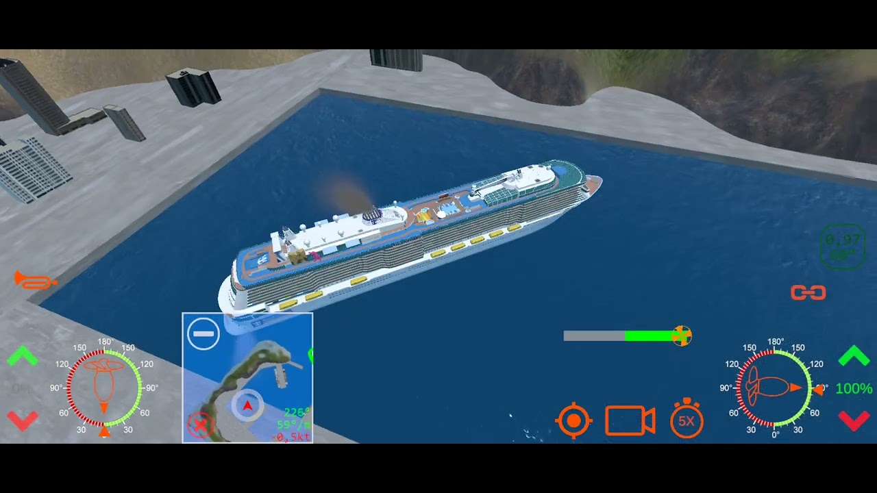 cruise ship simulator 53 - YouTube