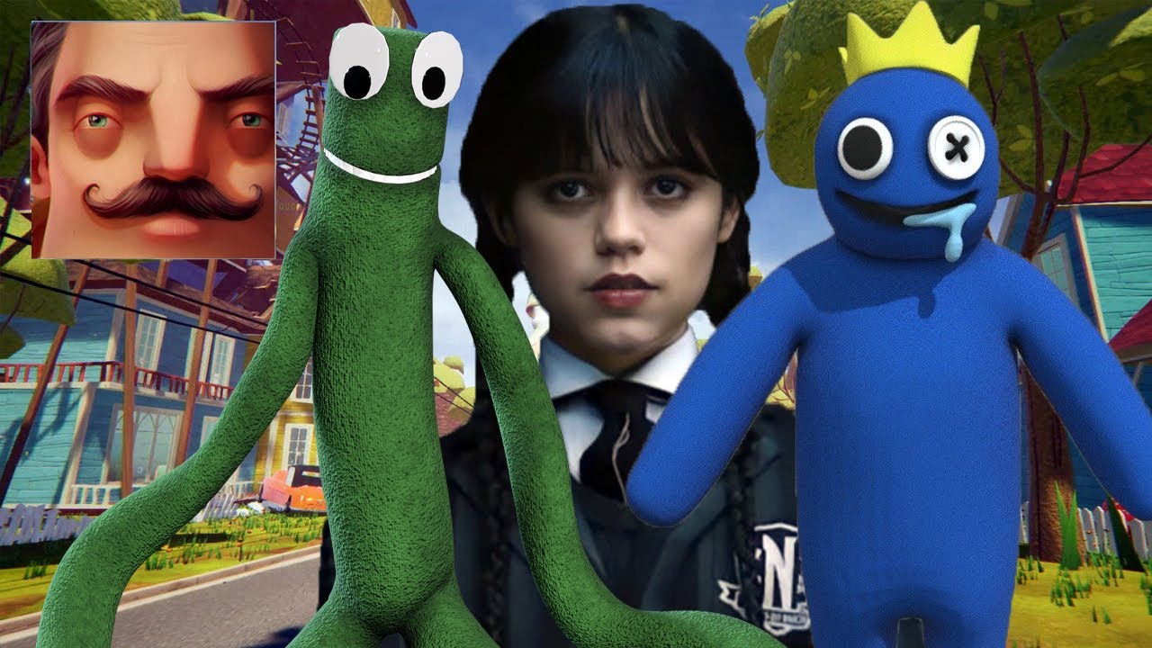 Hello Neighbor - My New Neighbor Green in Rainbow Friends History ...