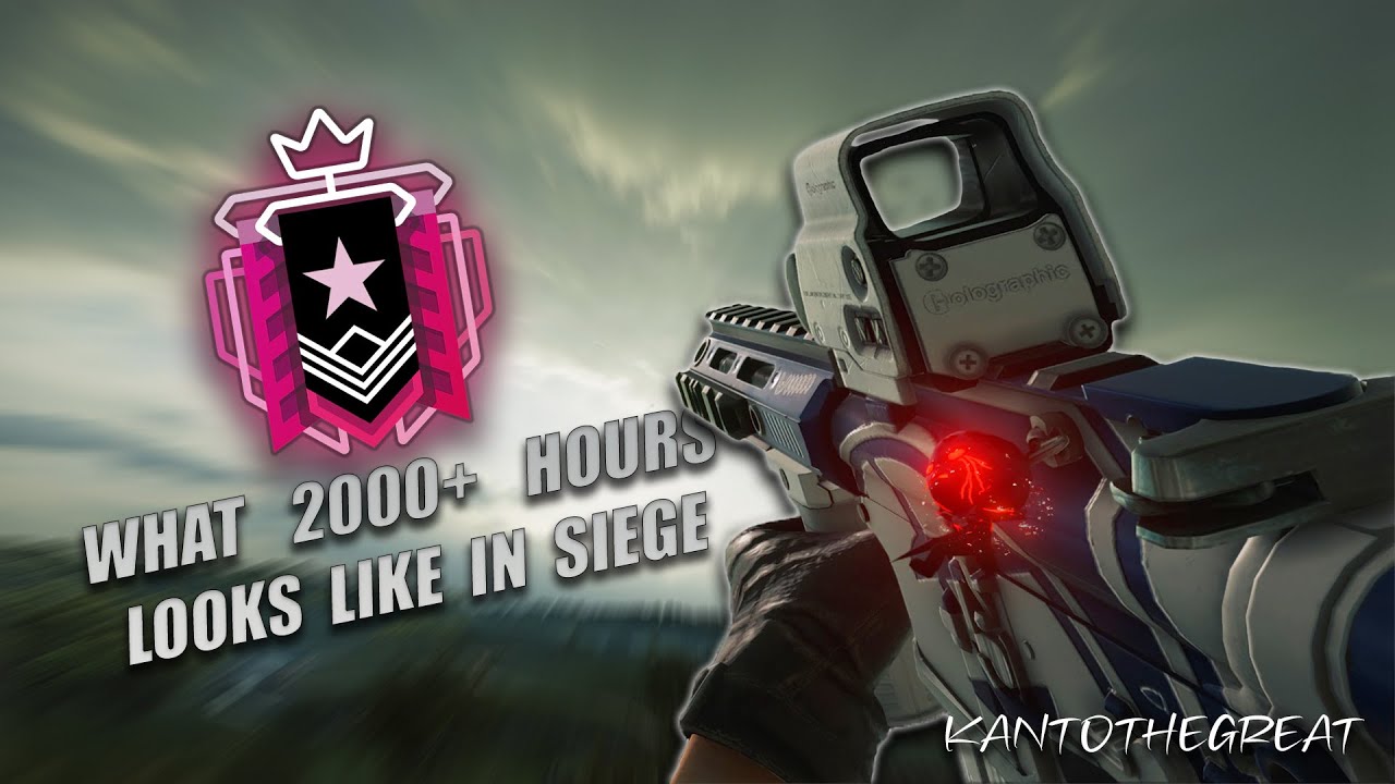 What 2000+ Hours Looks Like In Siege - YouTube