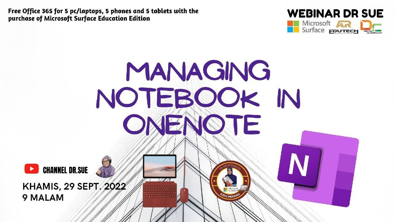 [0123150015] WEBINAR: Managing Notebook in OneNote - YouTube