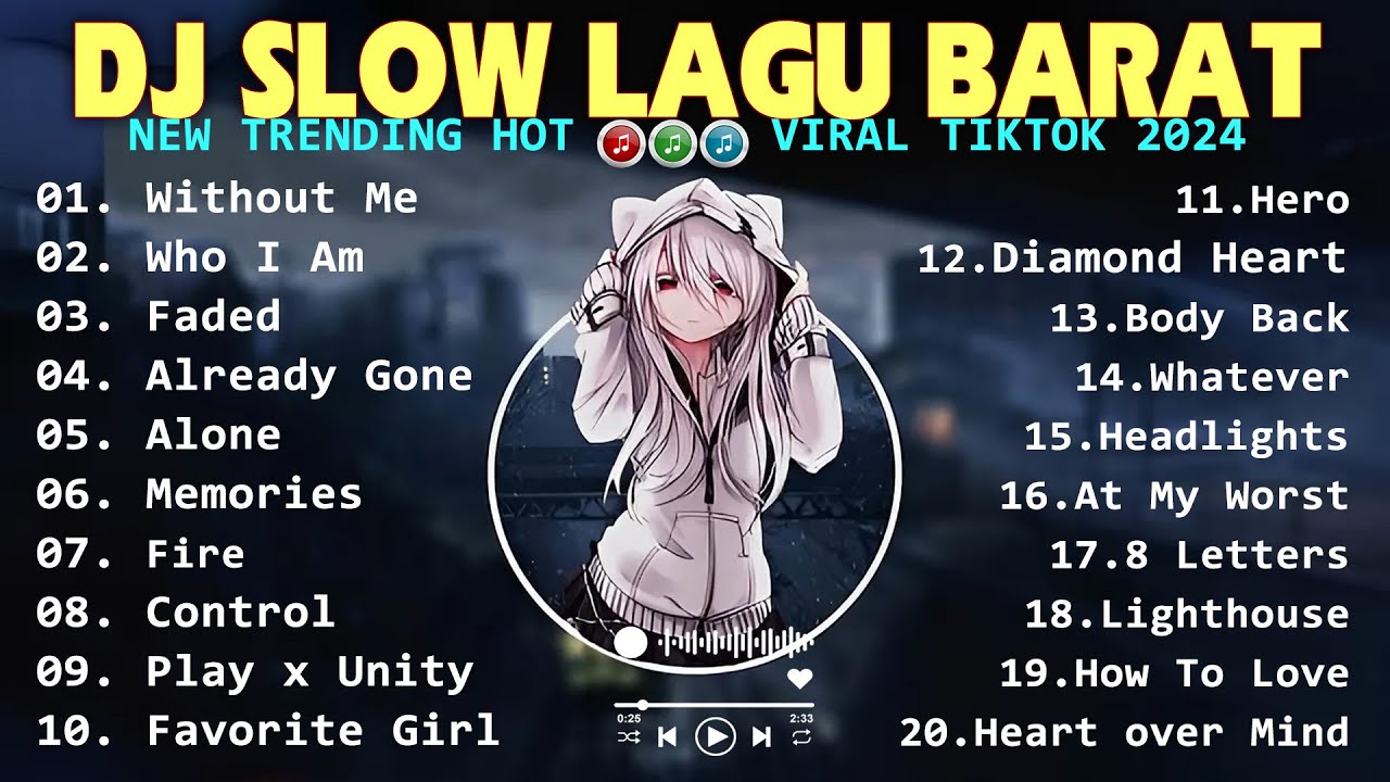 DJ SLOW REMIX LAGU BARAT TOP TRENDING 2024 | DJ TERBARU VIRAL TKTOK ...