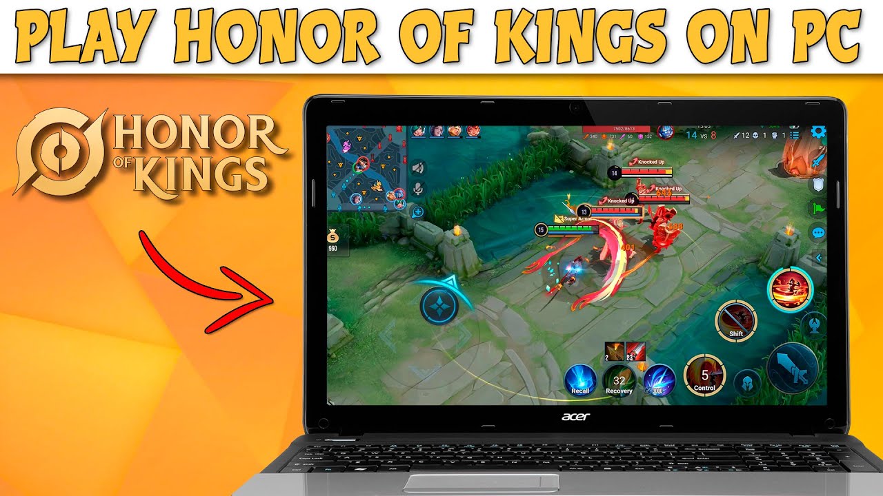 How To Play Honor Of Kings On PC Or Laptop - YouTube
