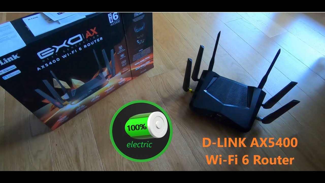 D-LINK Router EXO AX5400 (unboxing) - YouTube