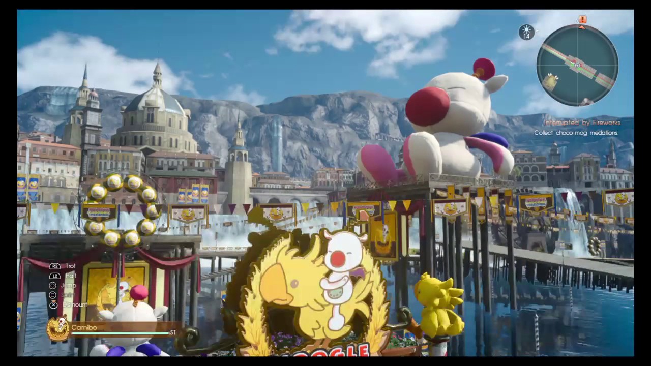 Final Fantasy XV: Moogle Chocobo Carnival - Complete First Playthrough ...