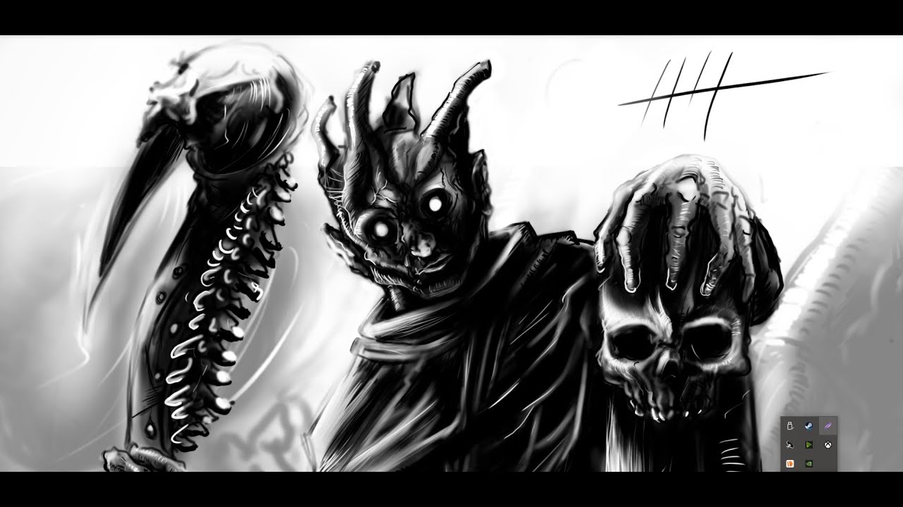 Drawing dead by daylight wraith - YouTube
