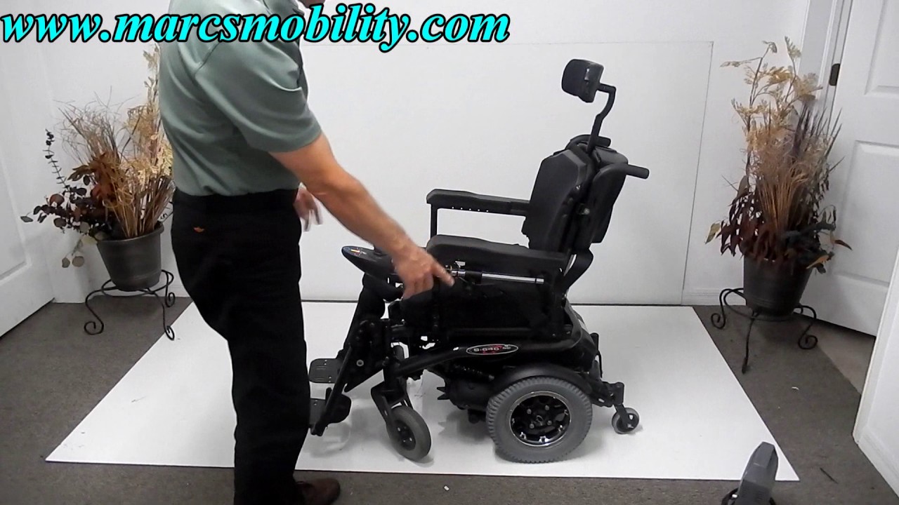 Quickie 646 SE Very Fast Power Chair - Marc's Mobility - YouTube