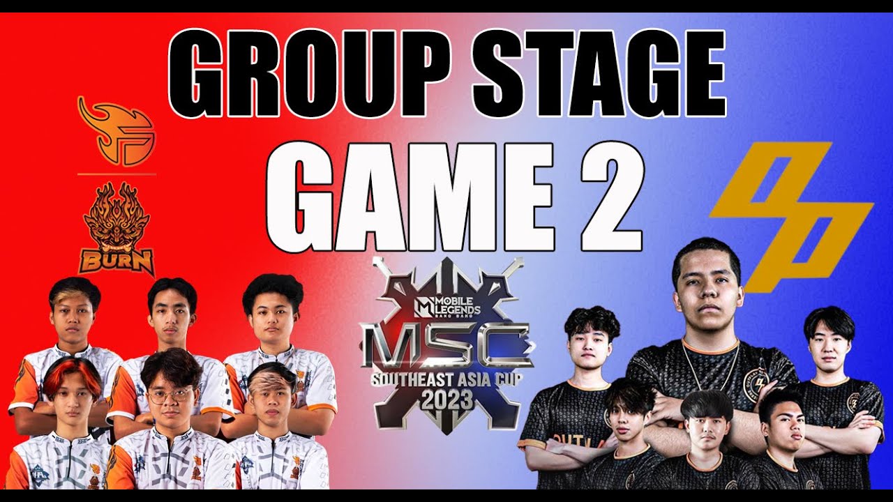 MSC 2023 | GROUP STAGE | DAY 4 | BURN x FLASH VS. OUTPLAY GAME 2 - YouTube