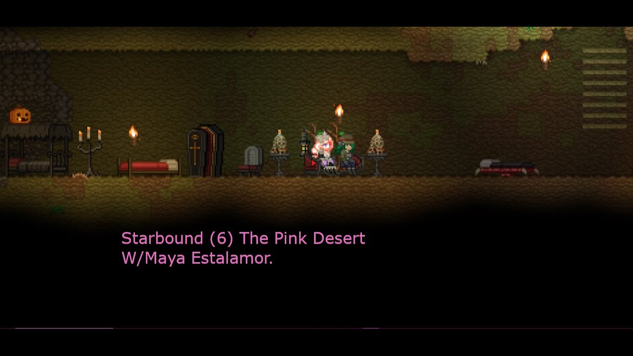 StarBound (6) W/ @MayaEstalamor-bg3xs The Pink Desert - YouTube