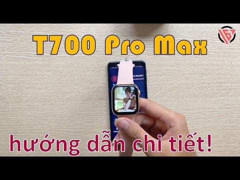 HƯỚNG DẪN KẾT NỐI ĐỒNG HỒ T700 PRO MAX TRÊN ANDROID | APP HIWATCH PRO ...