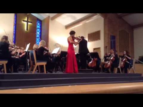 Haylee Carpenter performing 1st Movement of Concerto No. 3 in b minor ...