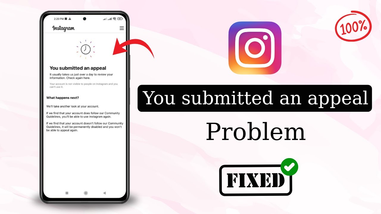 How To Fix You Submitted An Appeal Instagram 2026 | You Submitted An ...