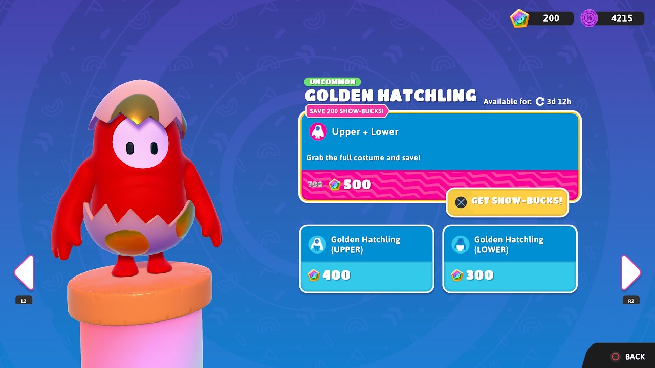 HOW TO GET GOLDEN HATCHLING SKIN IN FALL GUYS! - YouTube