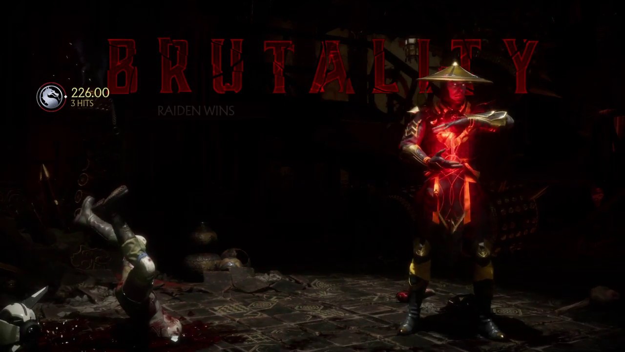 Raiden Electric fly brutality - Mortal kombat 11 - YouTube