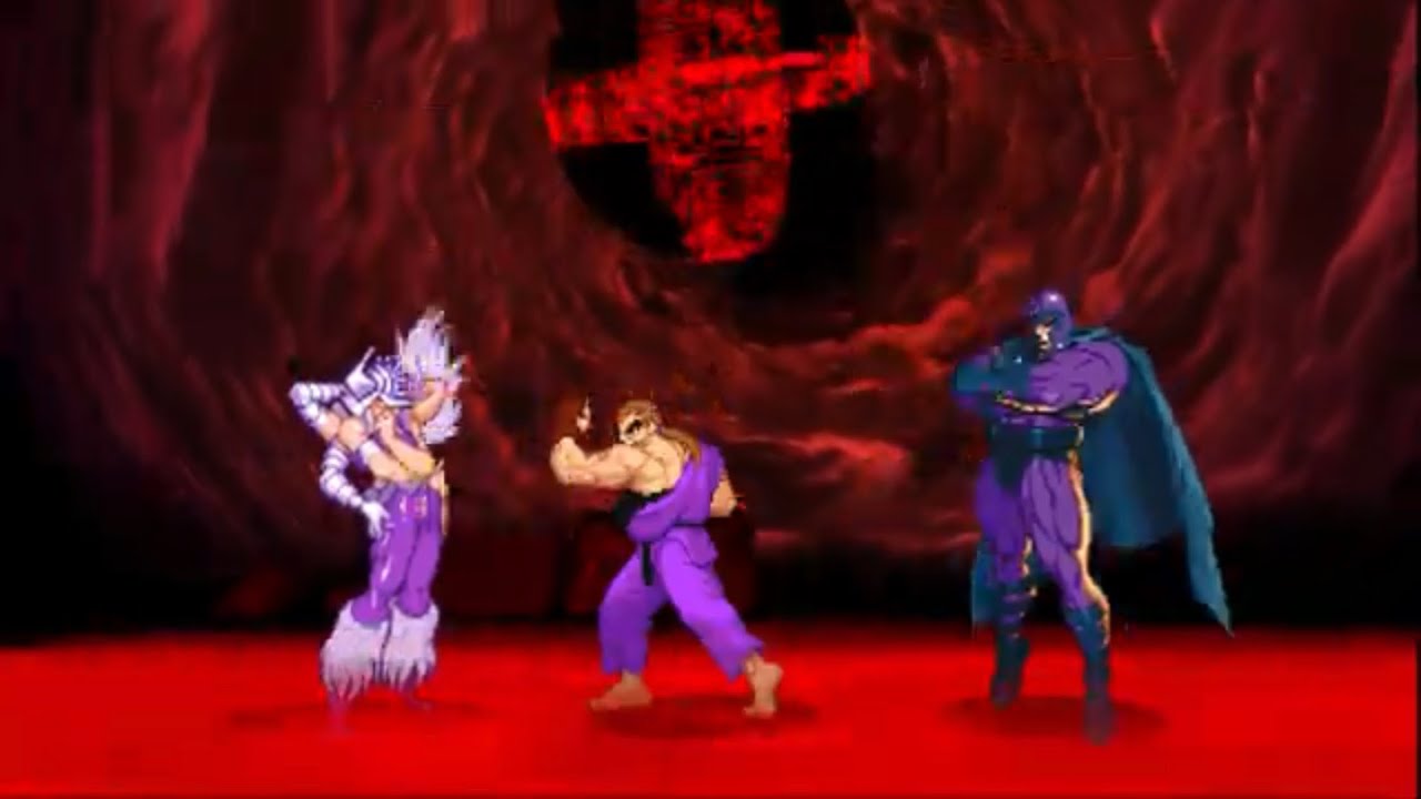 Marvel vs Capcom 2: Magneto, Spiral, and Dan arcade playthrough - YouTube