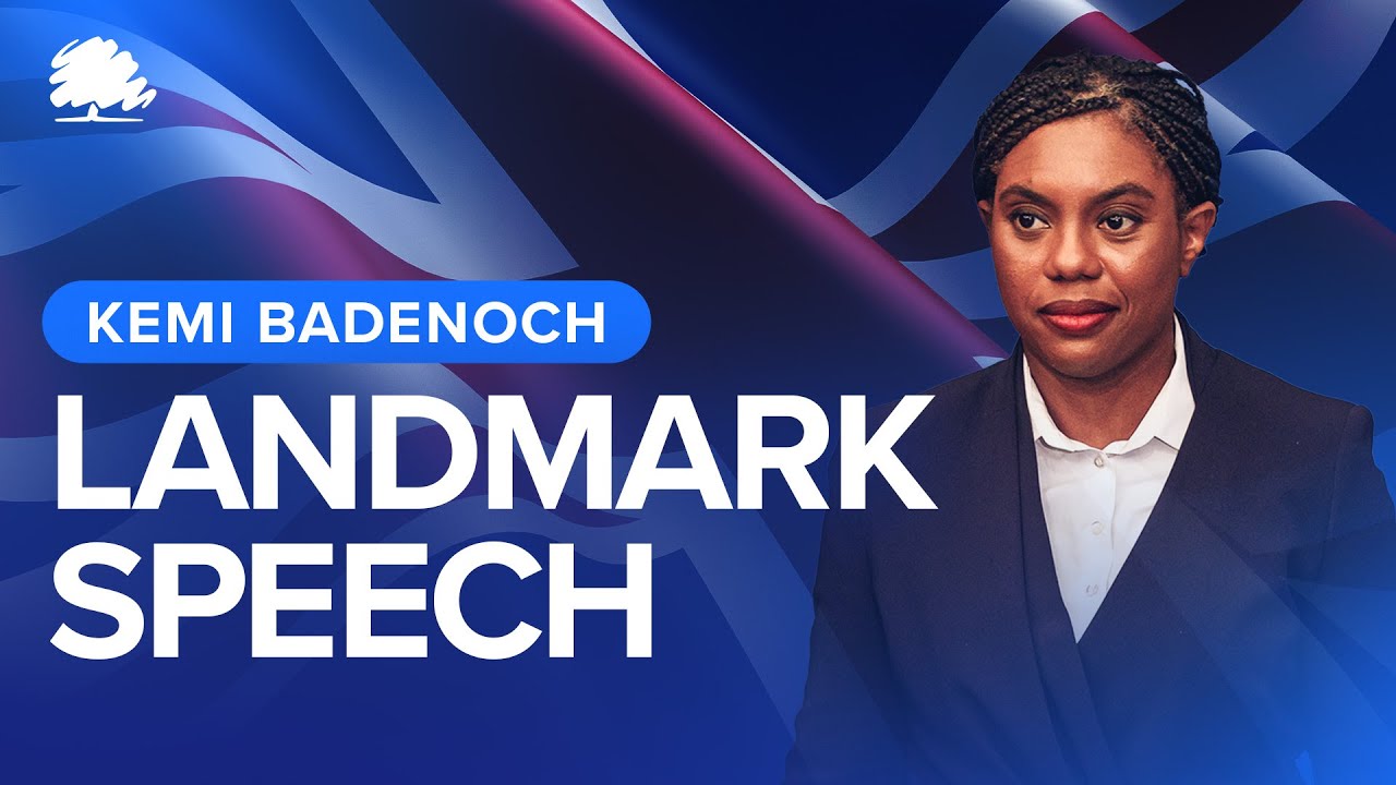 LIVE: Kemi Badenoch on the Future of the Conservative Party - YouTube